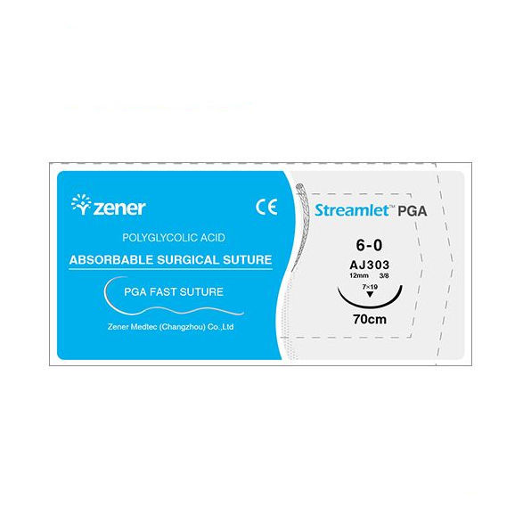 Absorbable suture thread - PGA fast - Changzhou Zener Medtec - plastic ...