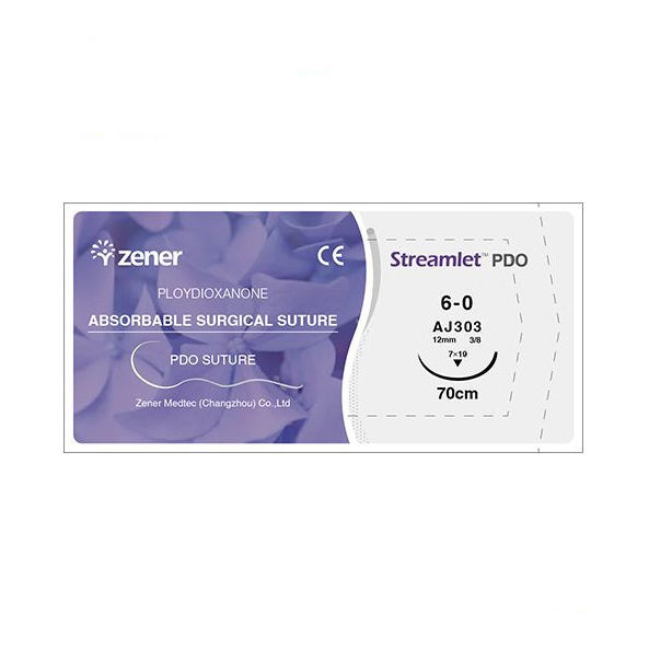 Absorbable suture thread - PDO - Changzhou Zener Medtec - ophthalmic ...