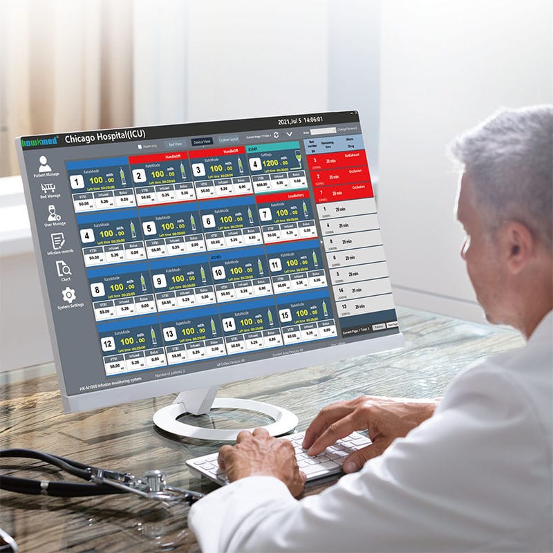 Medical monitoring system - HK-M1000 - Shenzhen Hawk Medical Instrument