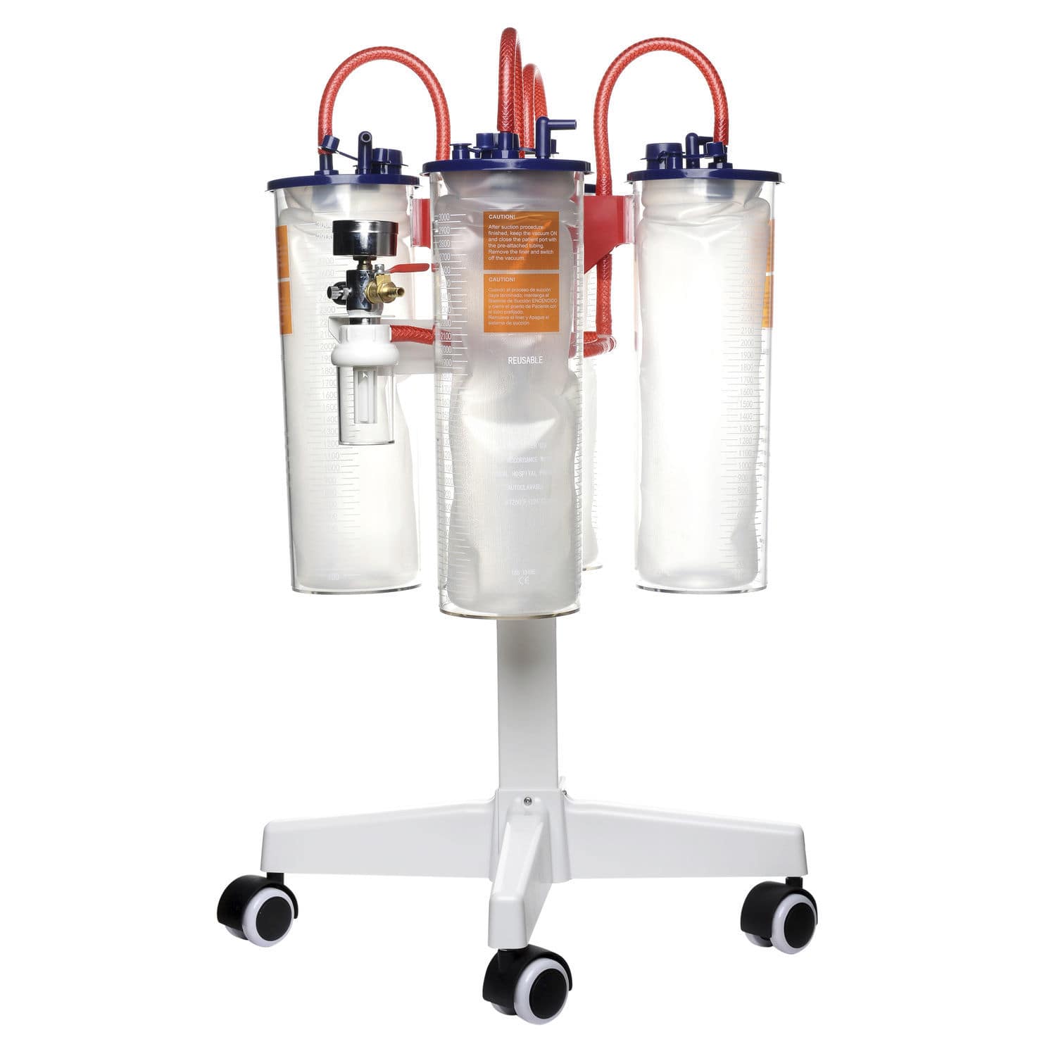Electric surgical suction pump - HWTAi - for minor surgery / on casters