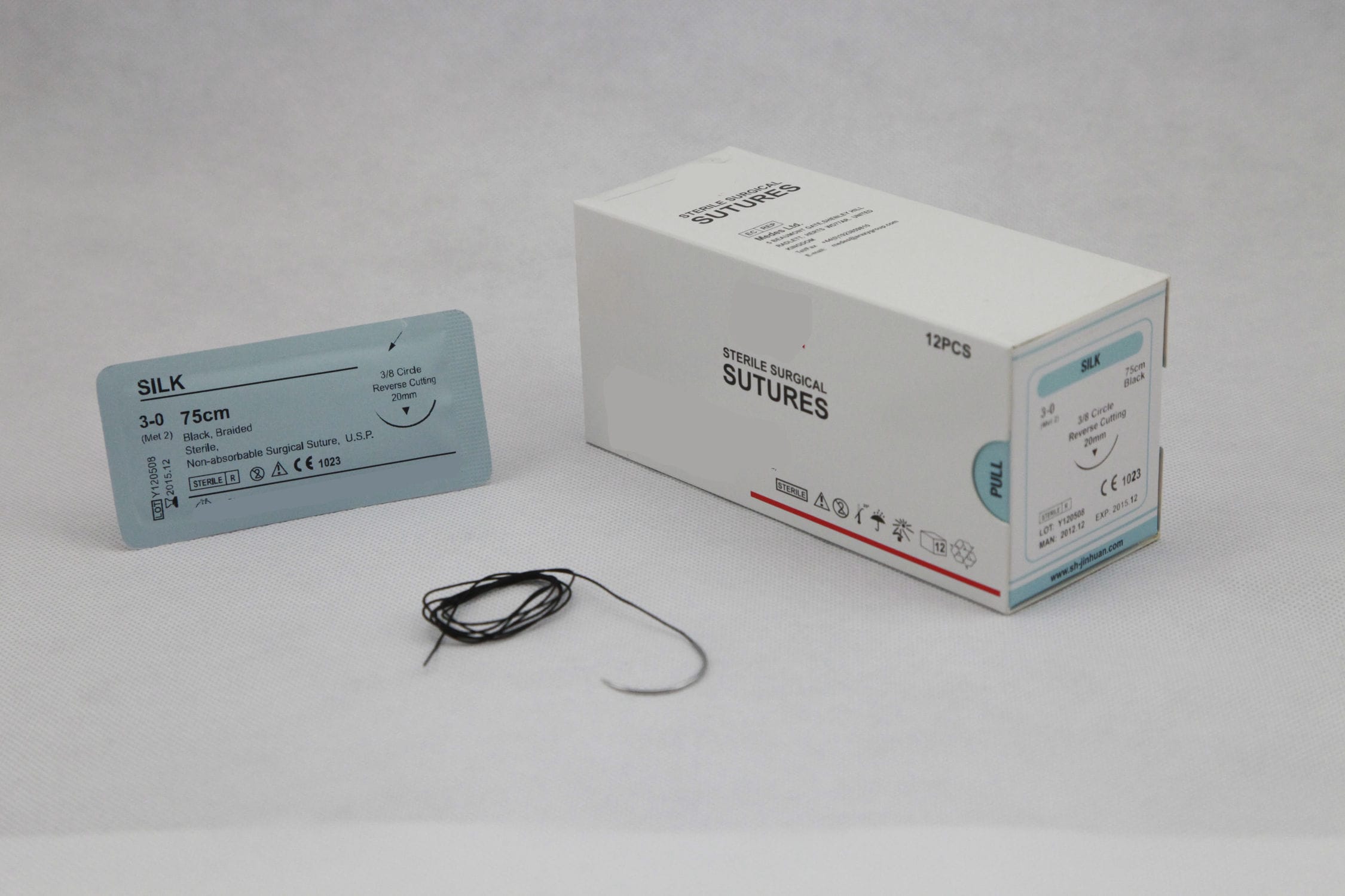 Non-absorbable suture thread - SILK - HWTAi - general surgery / plastic ...