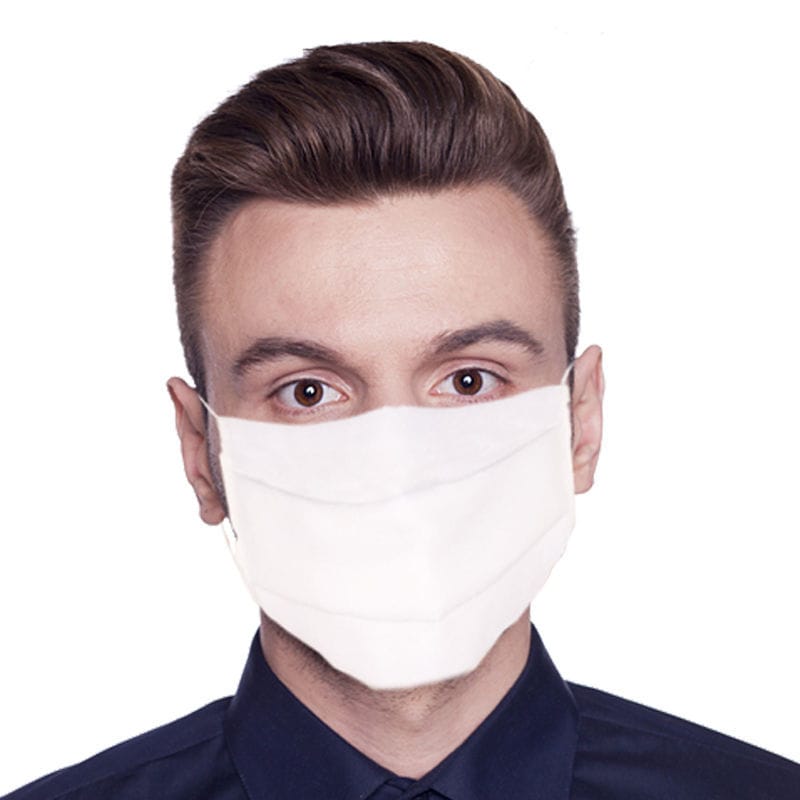 Fabric safety mask - T100793-14 - Dinomed Factory - polyester / cotton ...