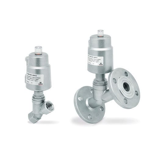 Gas valve - Series ASX - Camozzi Automation - stainless steel / high-flow