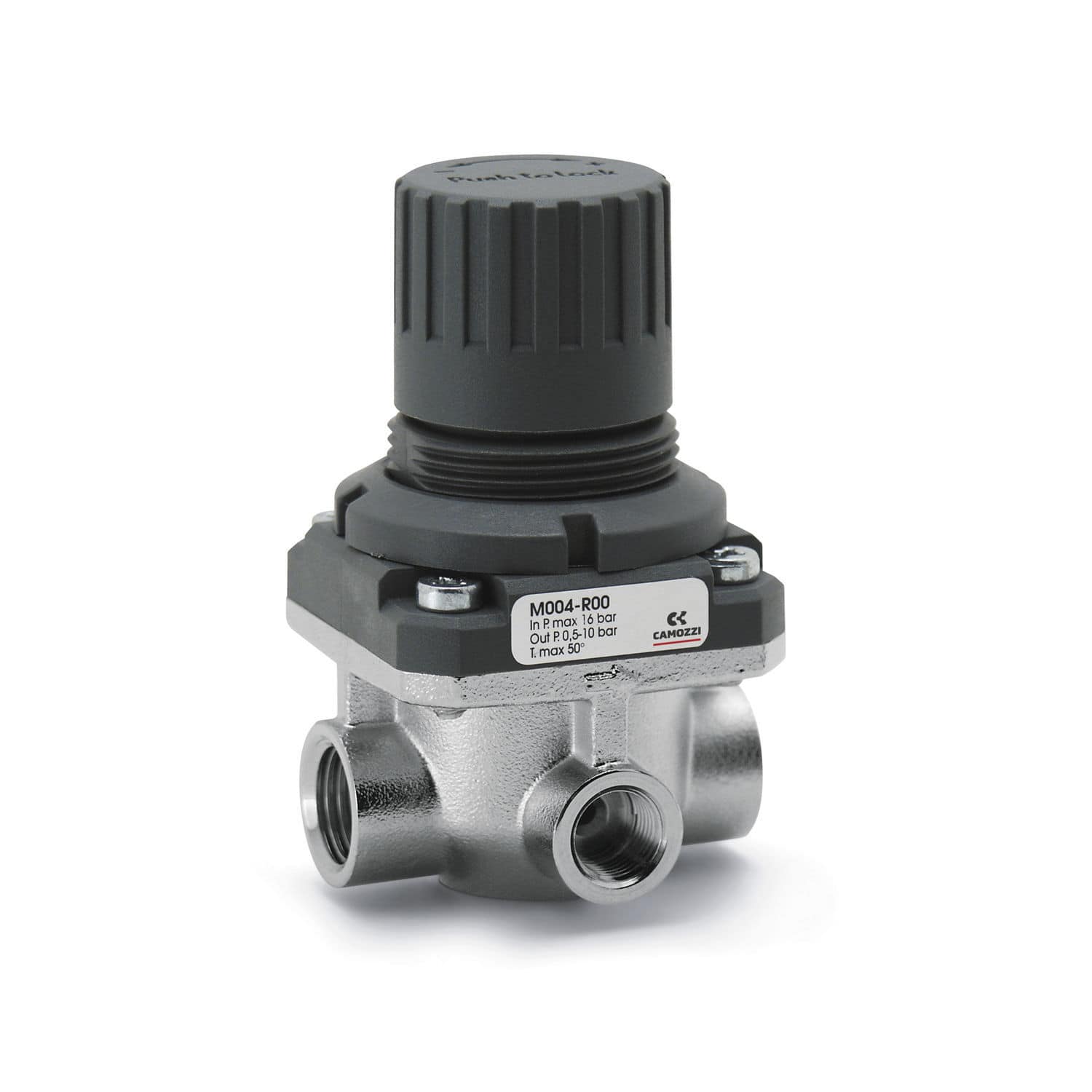 Air pressure regulator - Series M - Camozzi Automation - in-line
