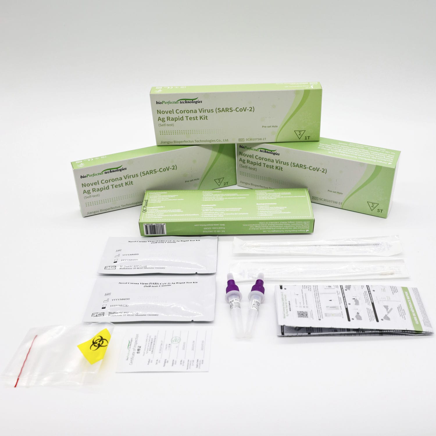 COVID-19 test kit - SC30107SW series - Jiangsu Bioperfectus ...