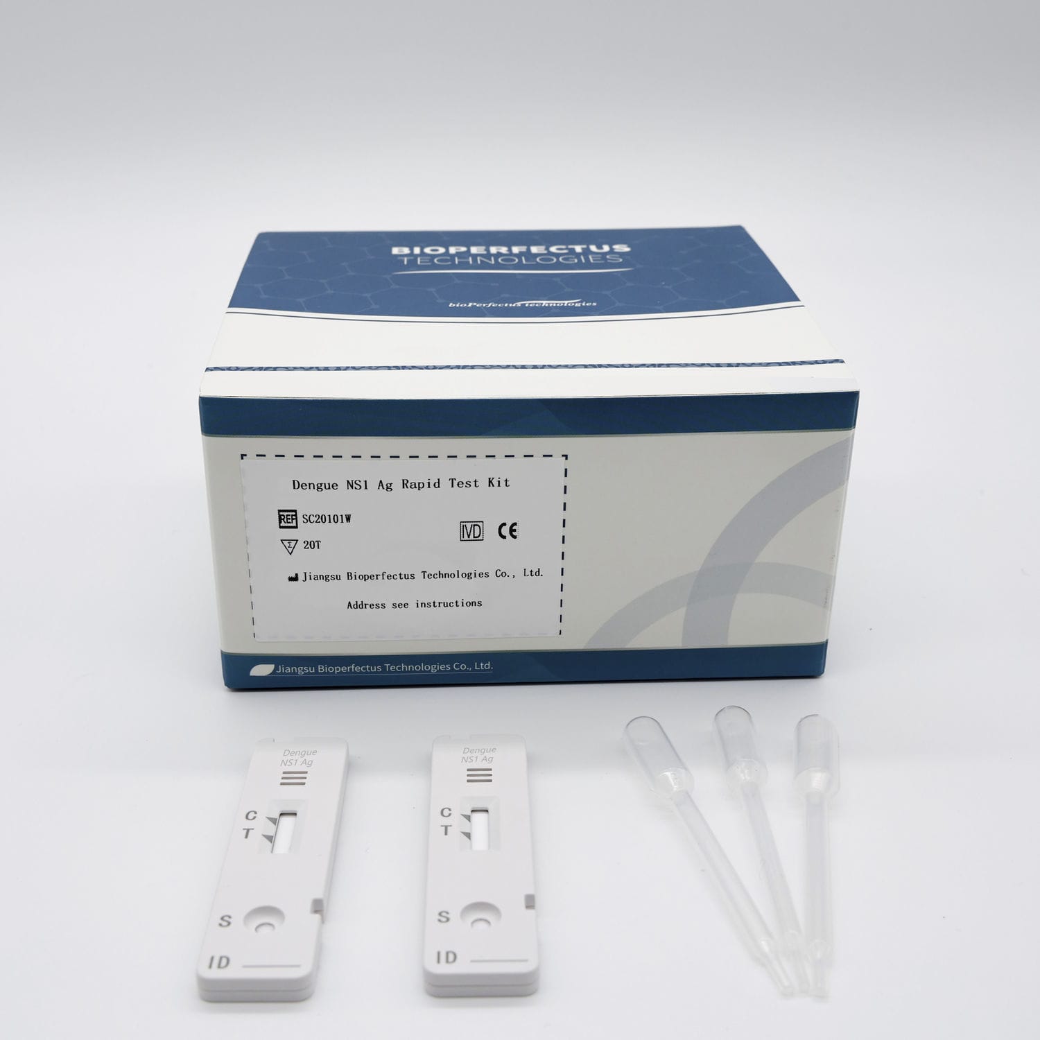 Dengue fever test kit - SC20101W series - Jiangsu Bioperfectus ...