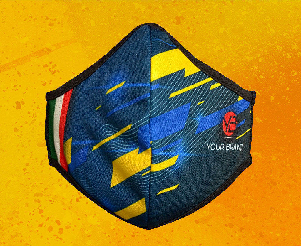 Custom-made safety mask - PF2STP-PO11M - Pointex - polyester / medical ...