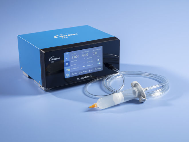 Assembly fluid dispenser - UltimusPlus™ I-II - Nordson EFD - benchtop ...