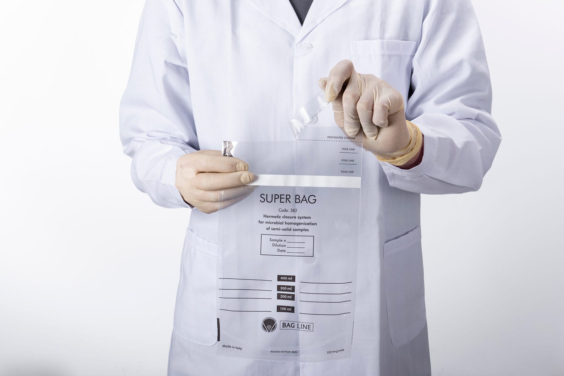 Lab blender bag - SUPER - ORUM INTERNATIONAL - polyethylene / polyamide