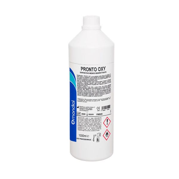 Medical device disinfectant - PRONTO OXY - Mondial - liquid / 1000 mL