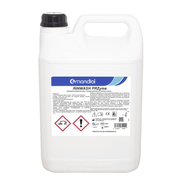 Liquid detergent - RINWASH PRZyme - Mondial - 5000 mL / enzyme / for ...