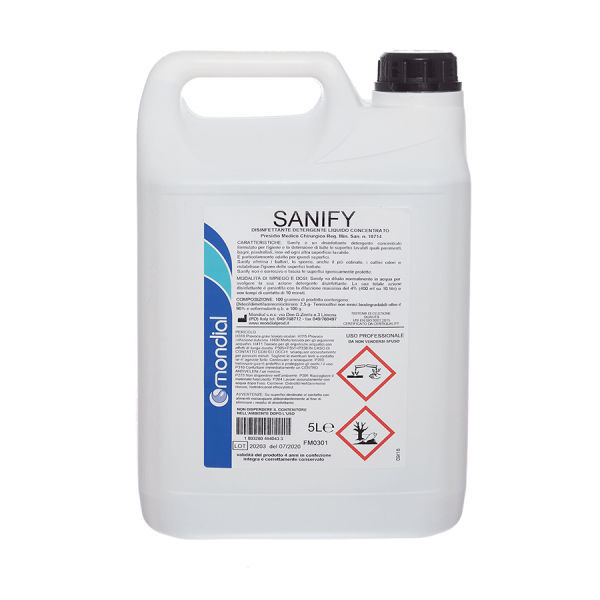 Liquid detergent - SANIFY 5000 ML - Mondial - 5000 mL / ammonium-based ...