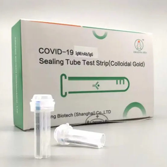 COVID-19 test kit - Amazing Biotech Co., Ltd - contamination / IgG / IgM