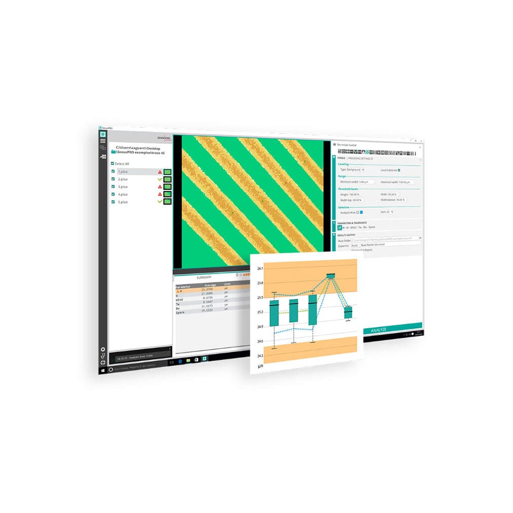 Data analysis software - SensoPRO - Sensofar Metrology - for control ...