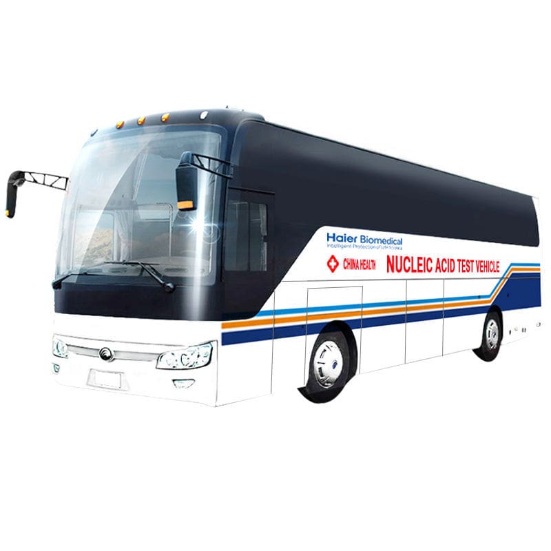 Laboratory mobile health vehicle - P2+ - Haier Biomedical - bus