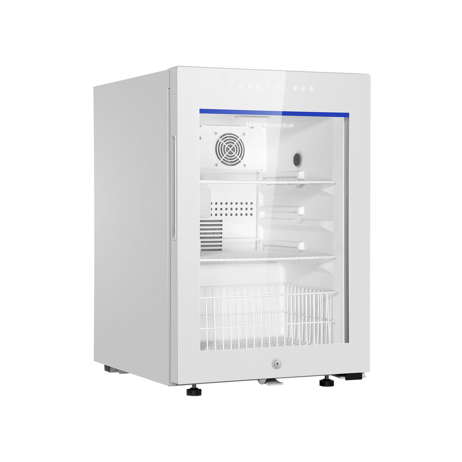Pharmacy refrigerator - HYC-85GD - Haier Biomedical - cabinet / 1-door ...