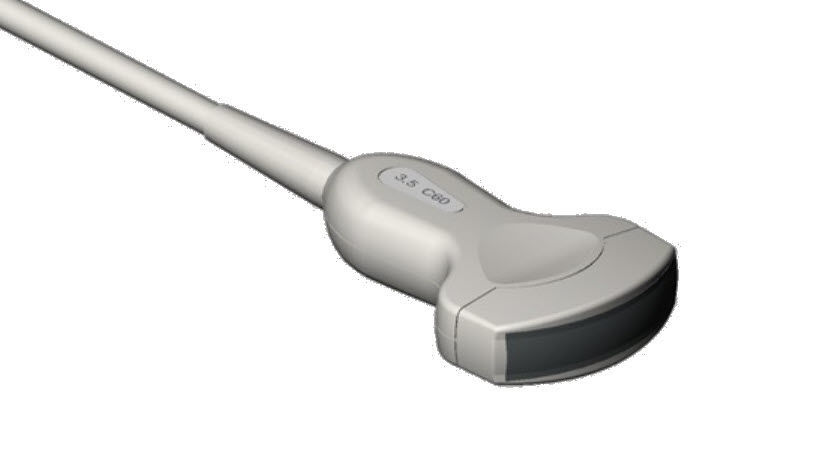 Convex-array ultrasound transducer - 3.5C60 - Medelcom International ...