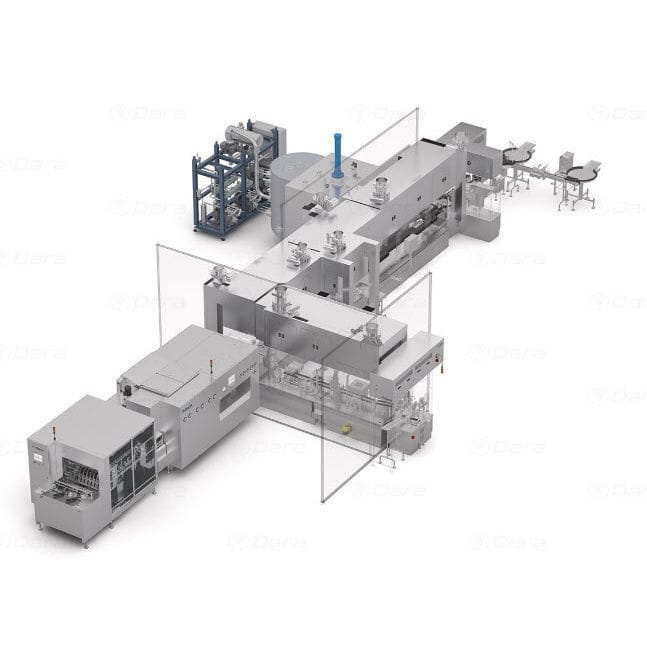 Filling and closing machine for the pharmaceutical industry - VS/2 ...