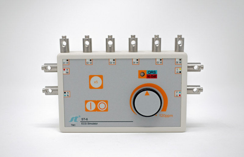 ECG patient simulator - ST-6 - Lessa - for cardiopulmonary care ...