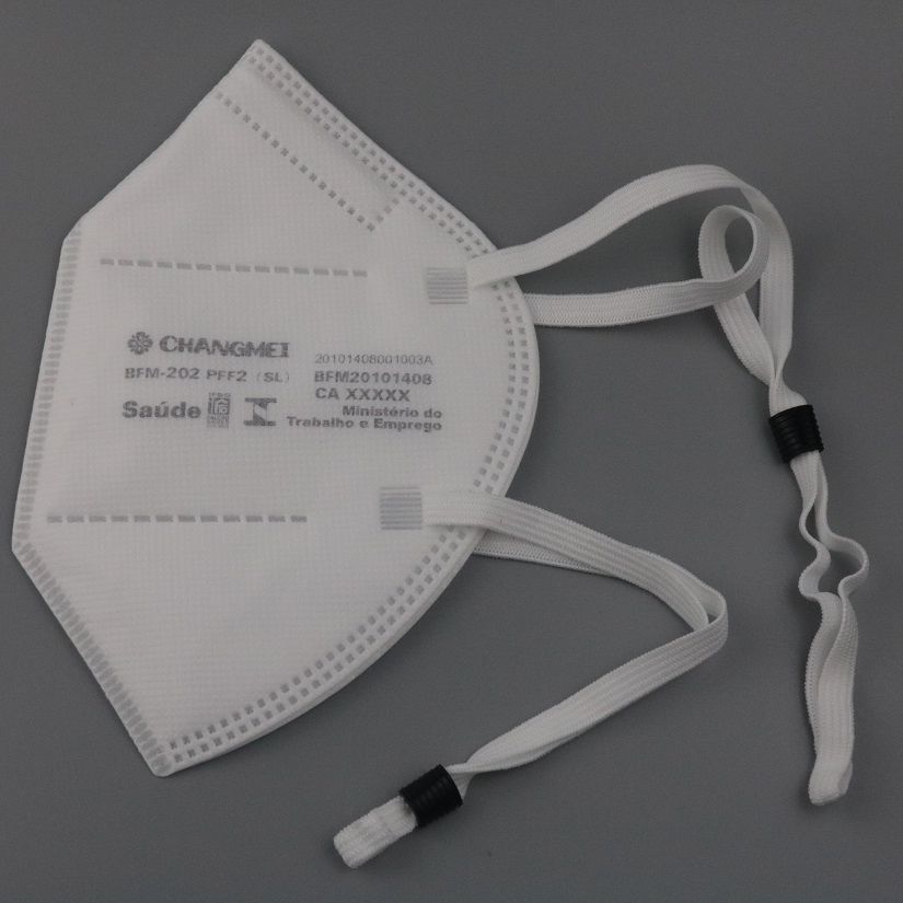 FFP2 safety mask - BFM-202 - Jiangsu Changmei Medtech - fabric / half ...