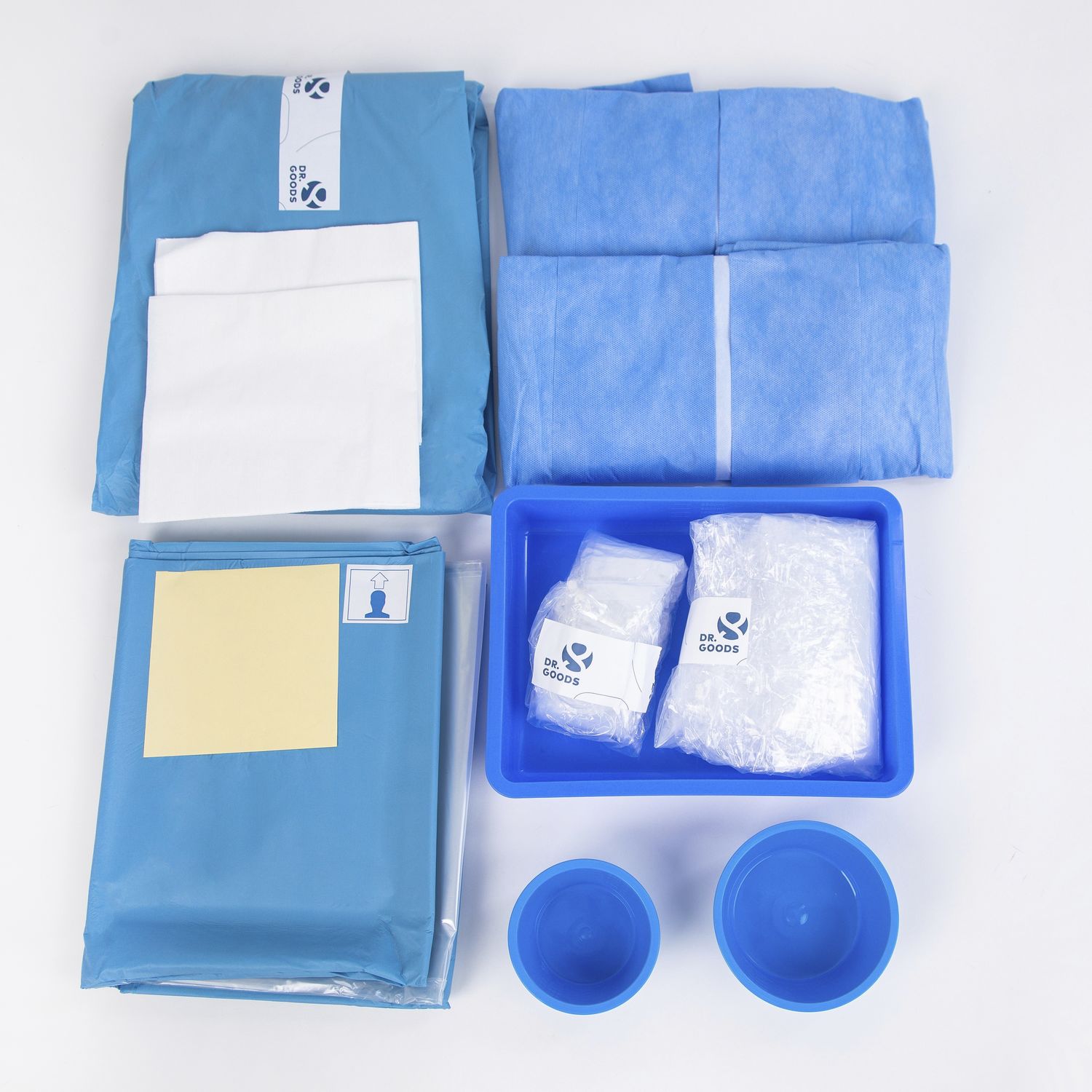 Angiography medical kit - 500.16 - Doctor Goods - disposable / sterile