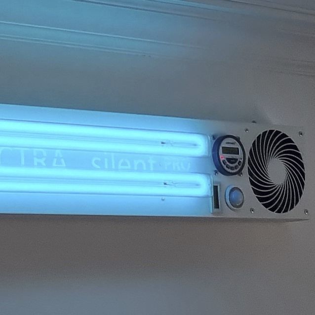 Germicidal lamp - Spectra SilentPro Lite - Grizzly Robotics ...