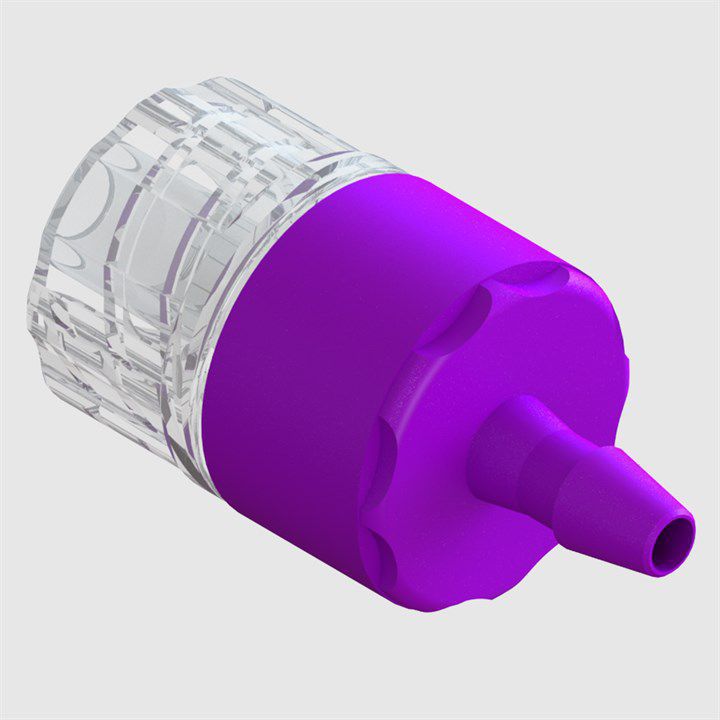 Medical check valve - E-C-190008 - The West Group Ltd - silicone / ABS