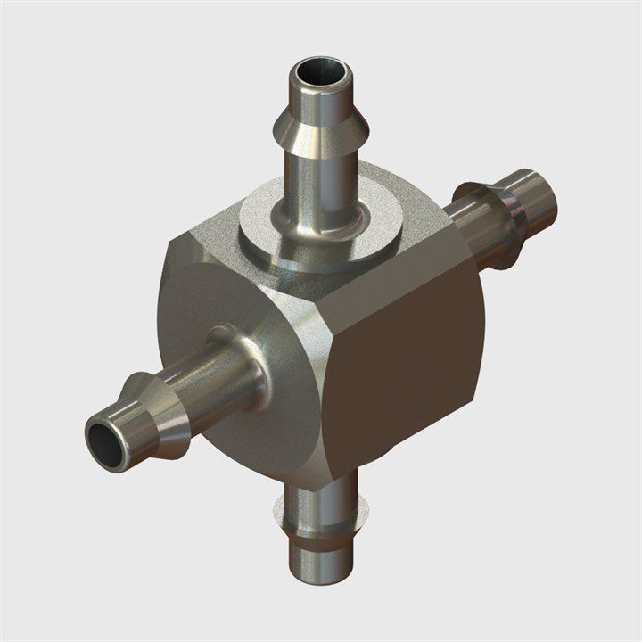 Medical device connector - E-F-210442 - The West Group Ltd - brass ...