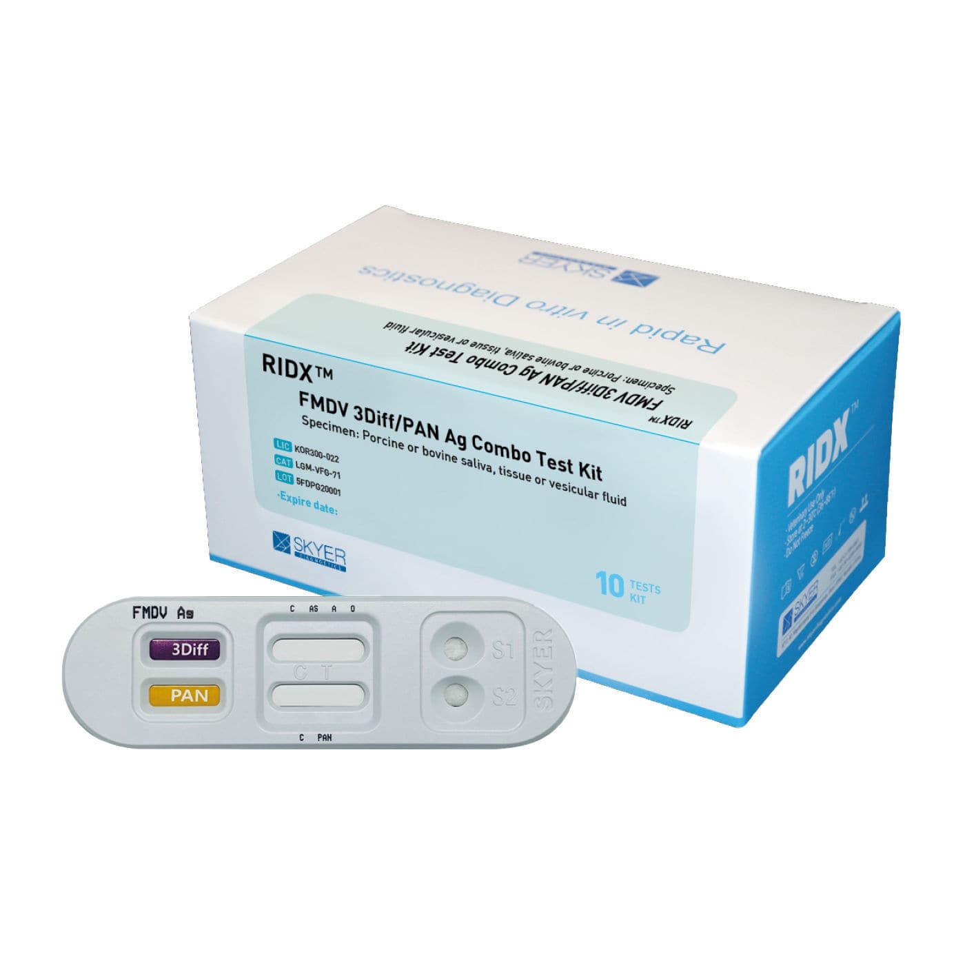 Rapid infectious disease test - RIDX® - SKYER, Inc. - veterinary / for ...