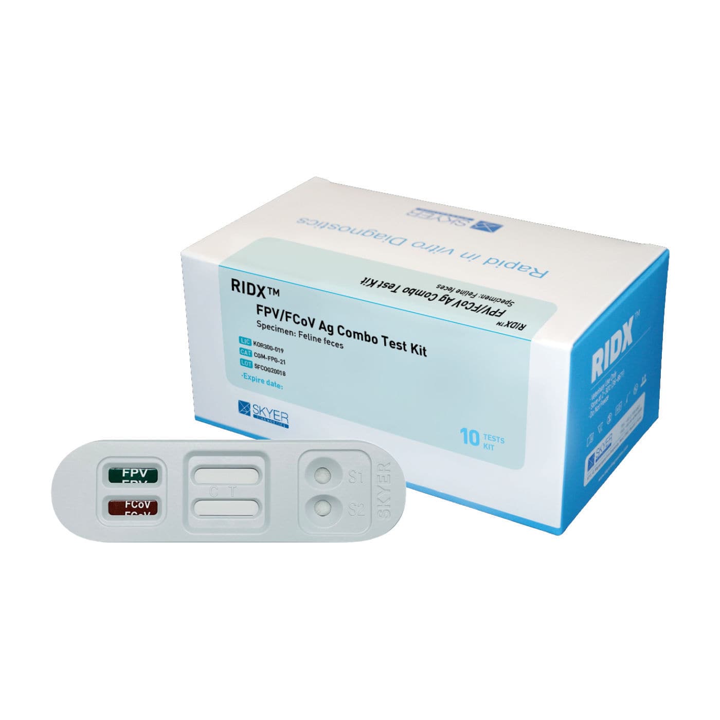 Rapid infectious disease test - RIDX® - SKYER, Inc. - for felines / for ...