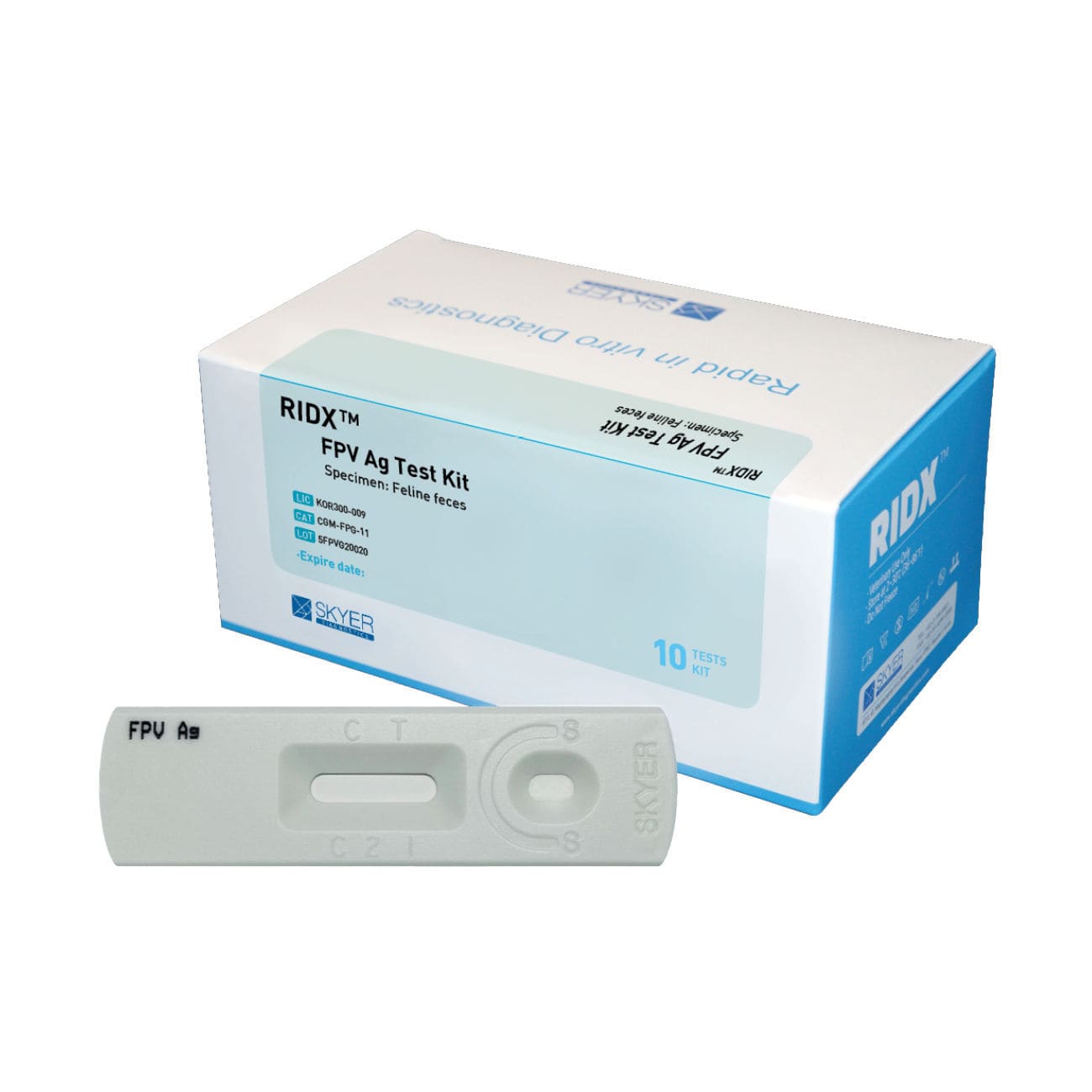 Rapid infectious disease test - RIDX® - SKYER, Inc. - for felines / for ...