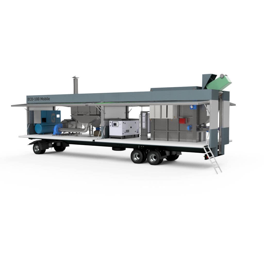Press incinerator - ECO M 100 - Greenx Eco - thermal / medical / waste
