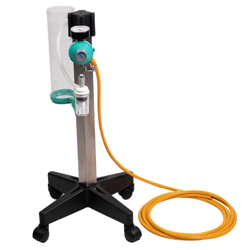 Pneumatic Surgical Suction Pump Sc2010 Yung Kang Medical Device On Casters
