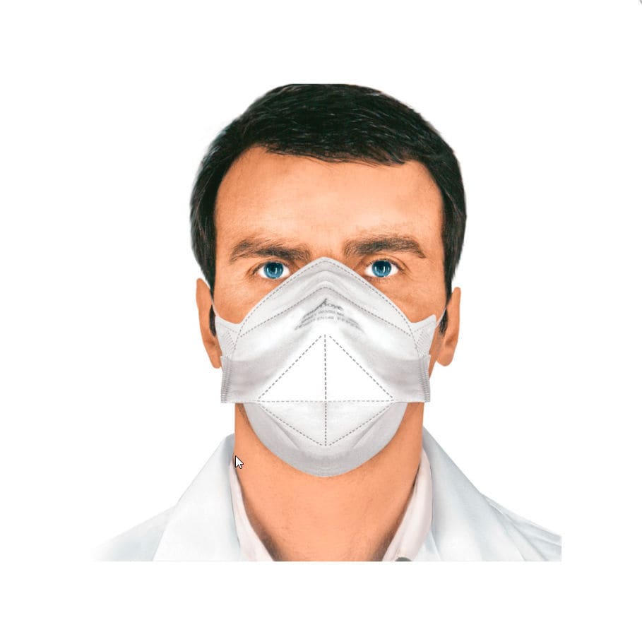 FFP2 safety mask - MPB2.1 - PAUL BOYE TECHNOLOGIES - polypropylene ...