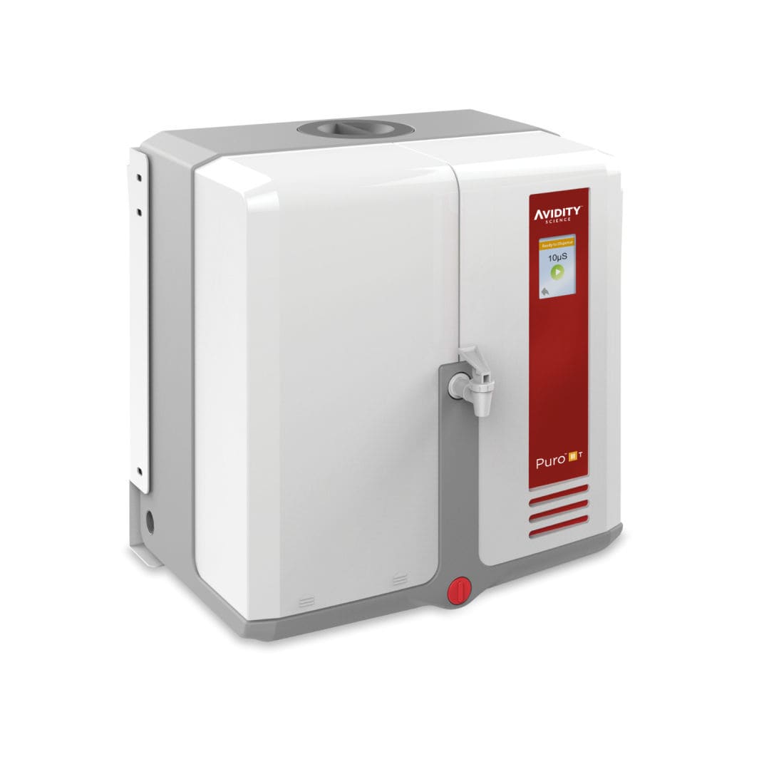 Laboratory water purifier - Puro III T series - Avidity Science ...