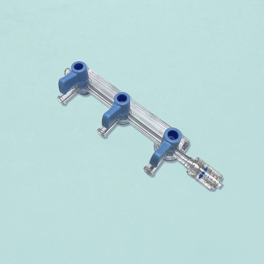 3-way infusion manifold - M-02 - Tianck Medical - intensive care