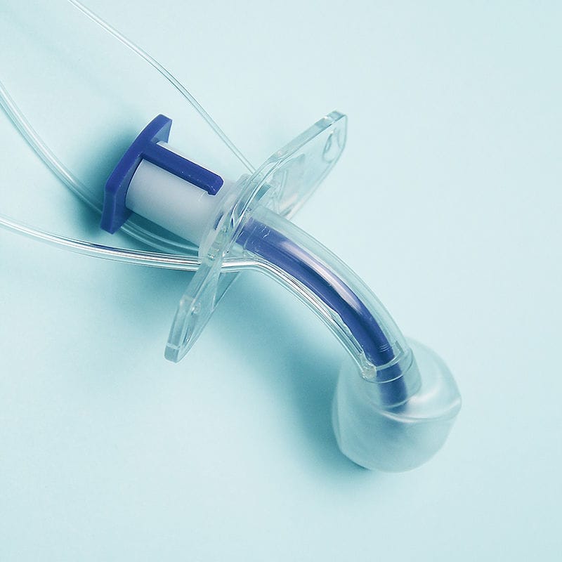 Tracheotomy cannula - 201000 - Tianck Medical - curved / flexible