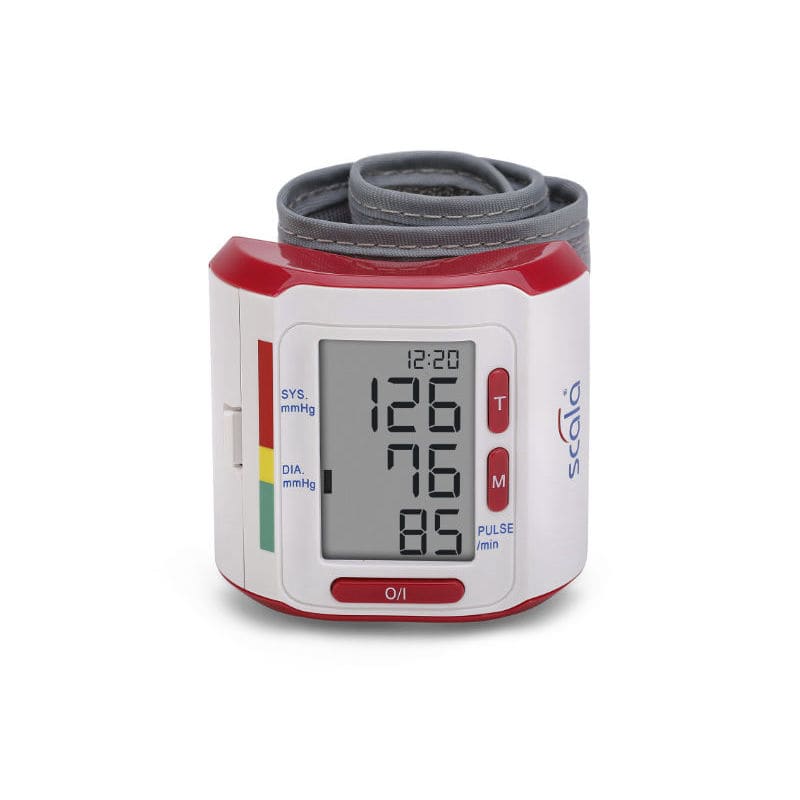 Automatic blood pressure monitor - SC 6400 - SCALA Electronic - wrist ...