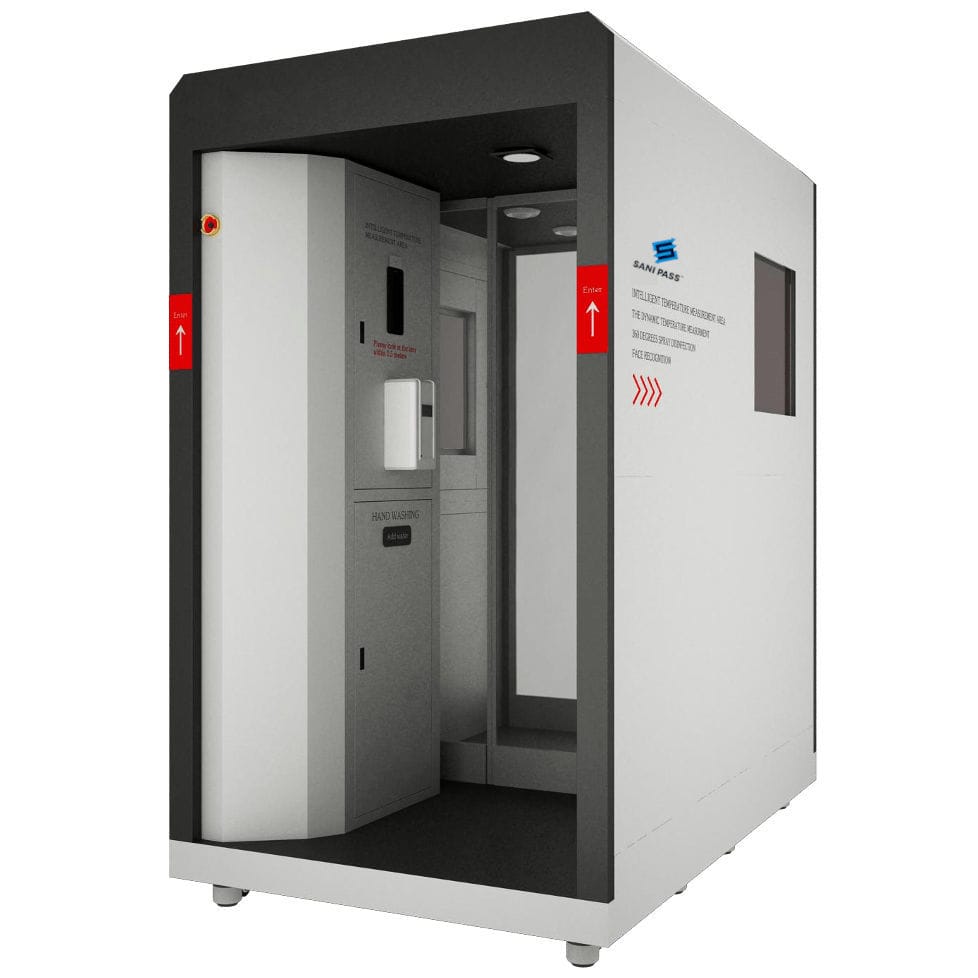 Fog disinfection booth - T96 - Sani Pass - whole-body
