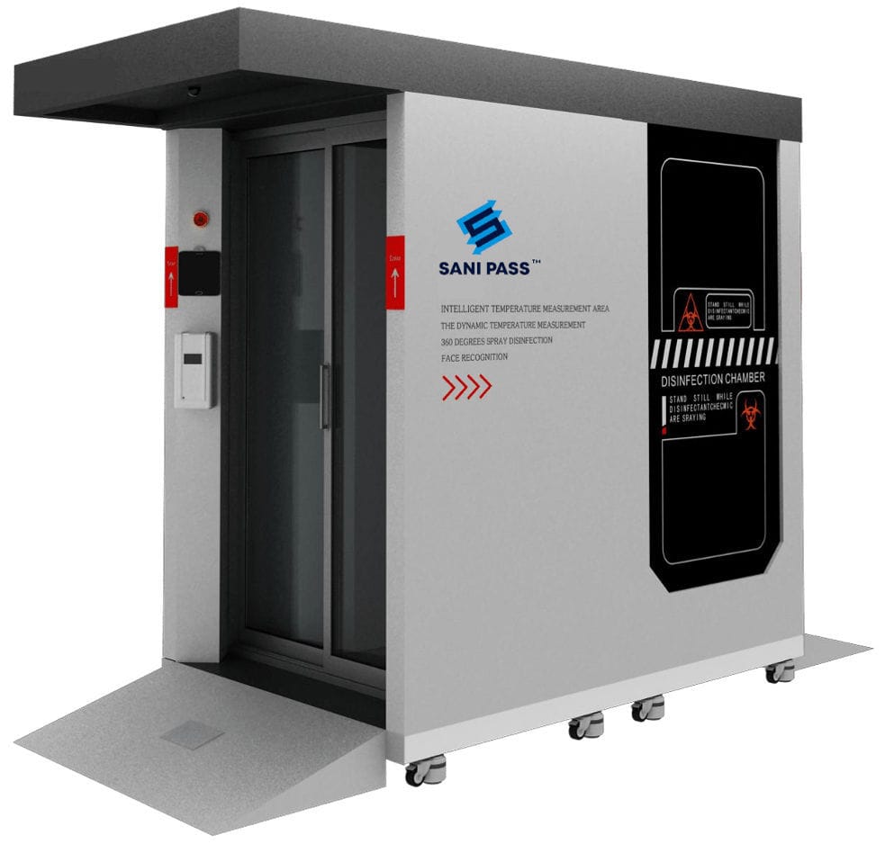 Fog disinfection booth - L76 - Sani Pass - programmable