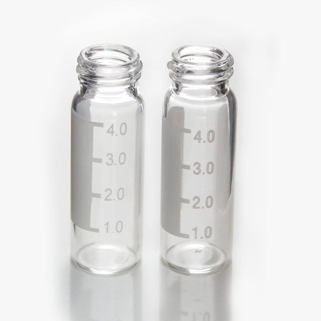 HPLC vial - 4ml - ZHEJIANG AIJIREN TECHNOLOGY INC. - borosilicate glass / with screw cap