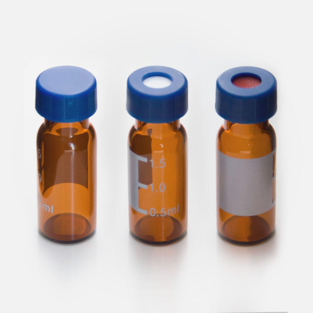 HPLC vial - 9mm Screw w - ZHEJIANG AIJIREN TECHNOLOGY INC. - for GC / glass / graduated