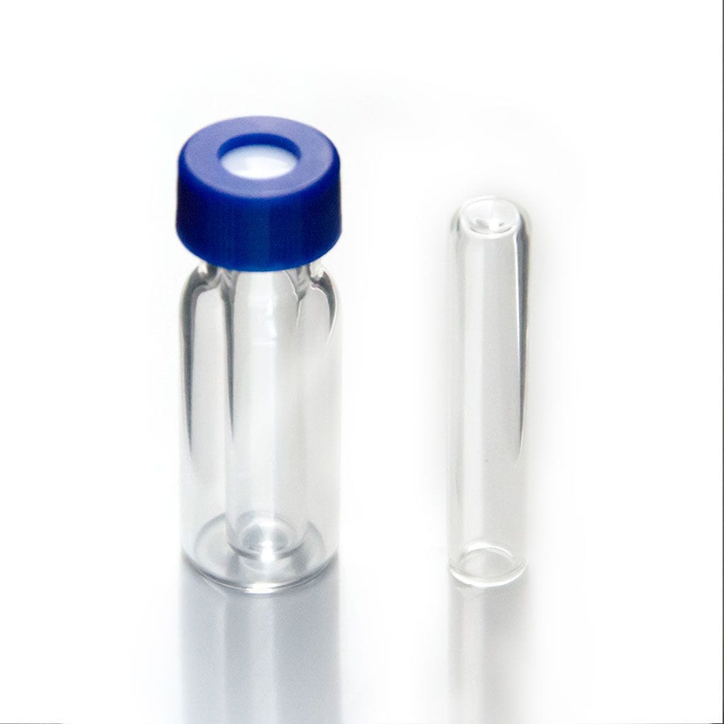 HPLC vial - Flat - ZHEJIANG AIJIREN TECHNOLOGY INC. - for GC / glass / with screw cap