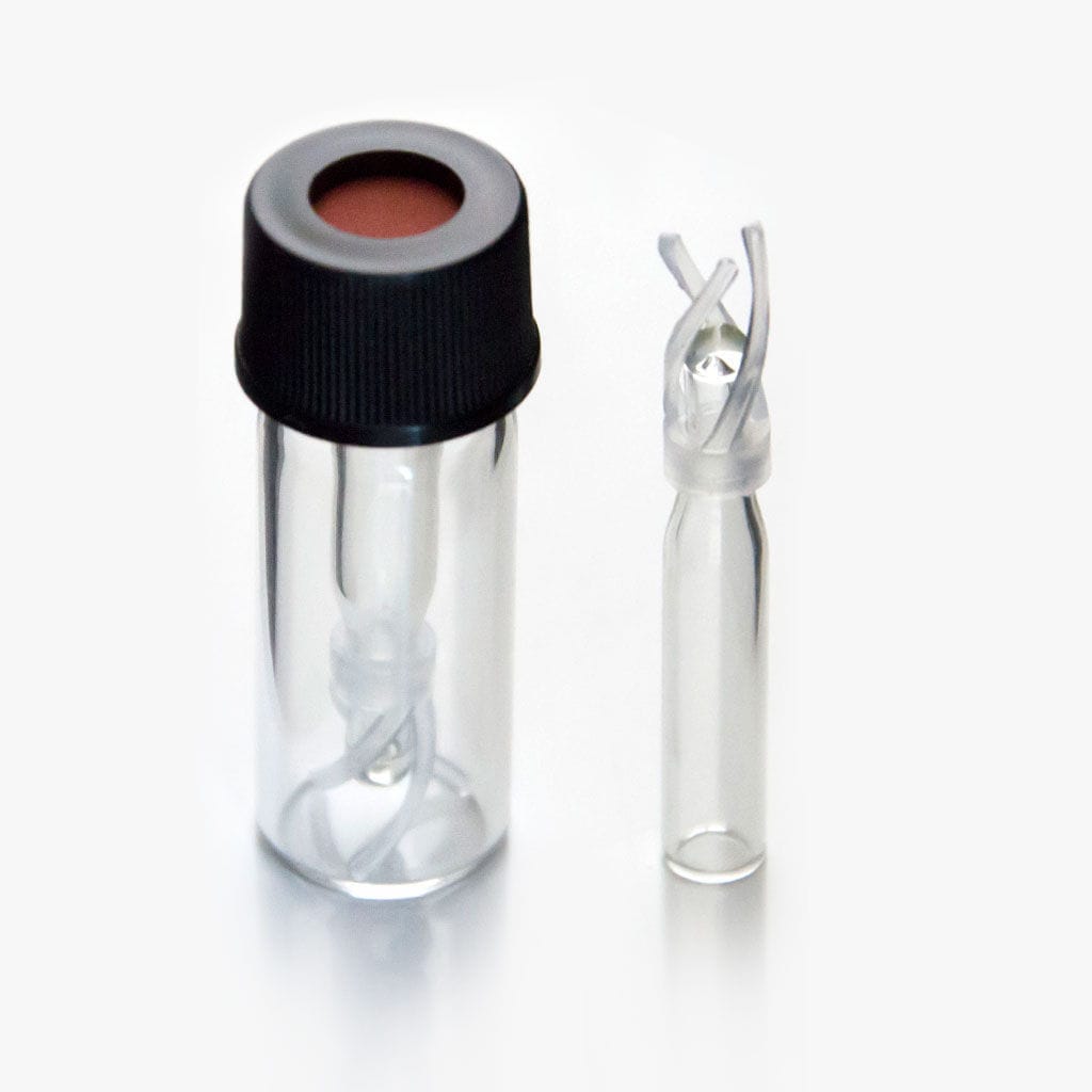 HPLC vial - Micro-Inserts with polyspring - ZHEJIANG AIJIREN TECHNOLOGY INC. - for GC / glass