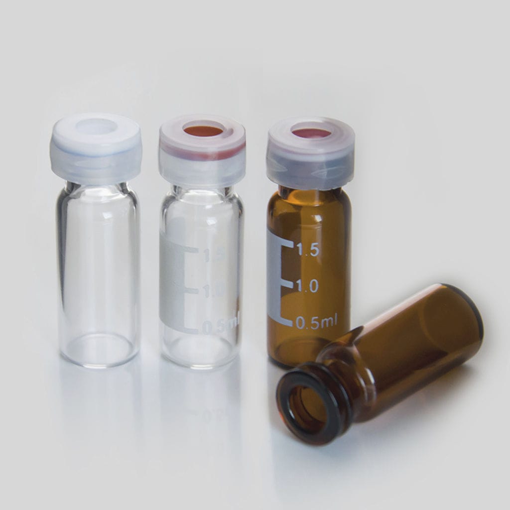 Laboratory vial - V1013 - ZHEJIANG AIJIREN TECHNOLOGY INC. - glass / with screw cap