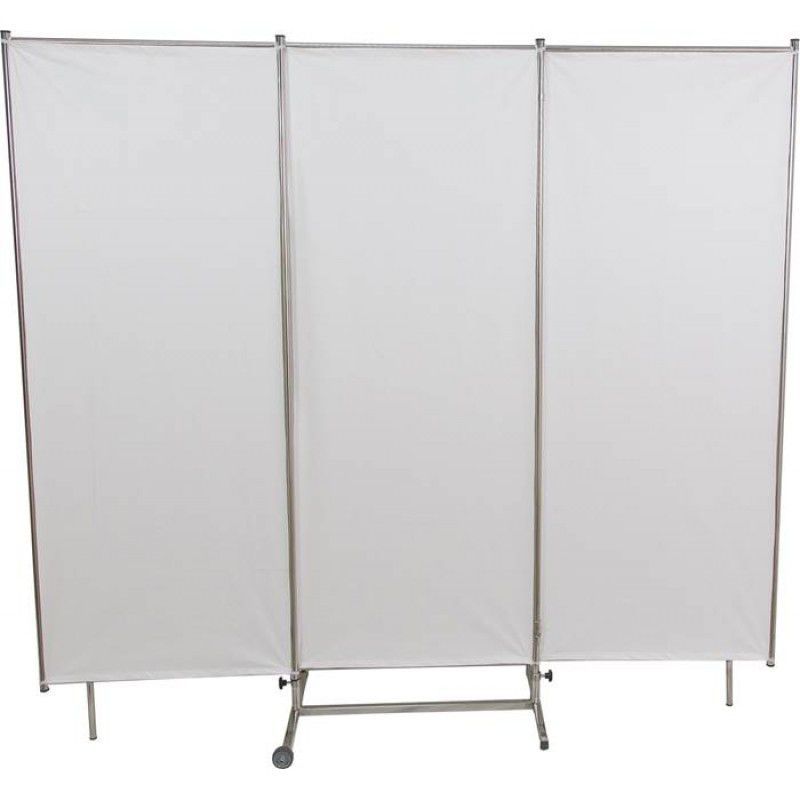 Mobile hospital privacy screen - P-170-I2-0 - EROND - 3-panel ...