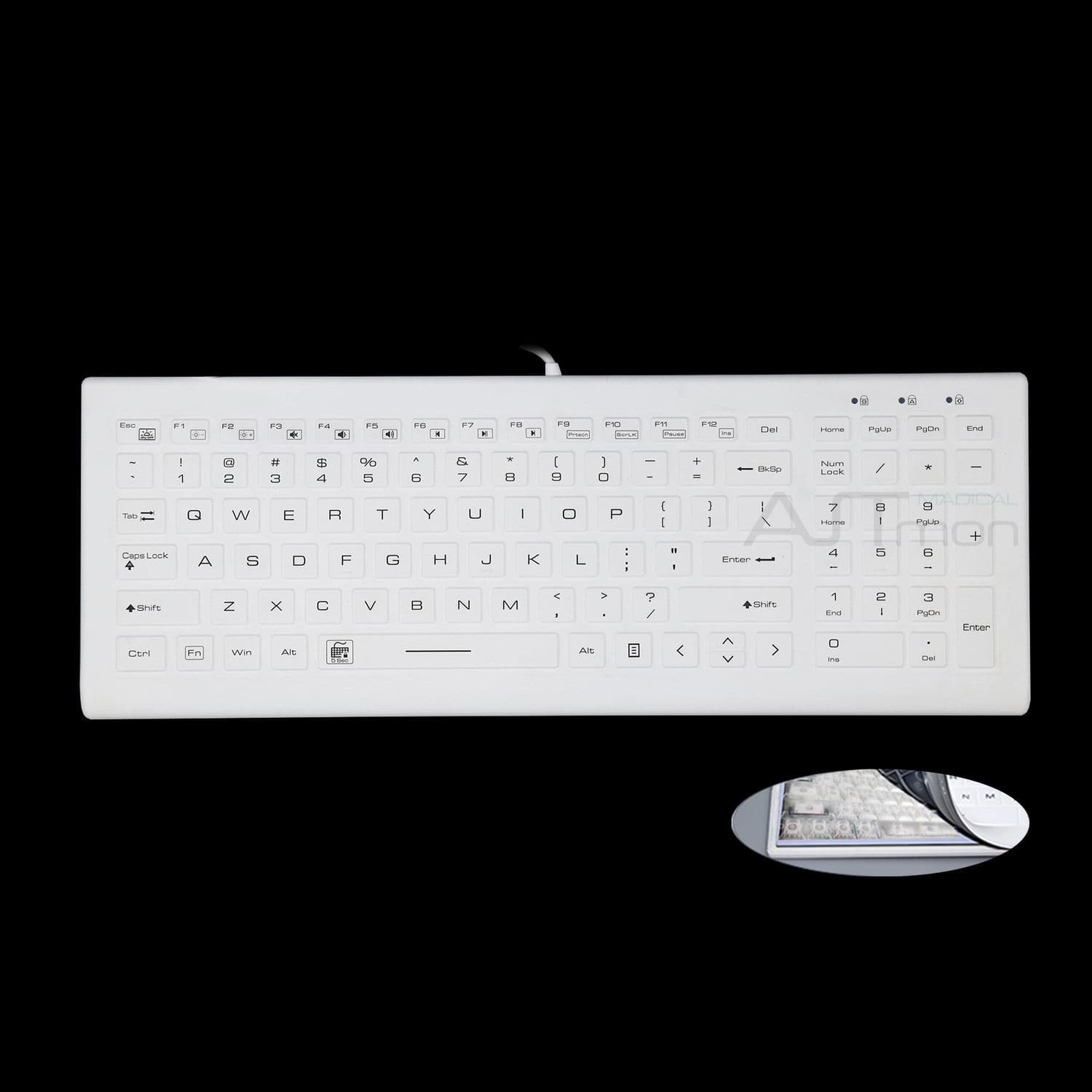 Medical keyboard with numeric keypad - ATM-SK420 - Shezhen AITmon ...