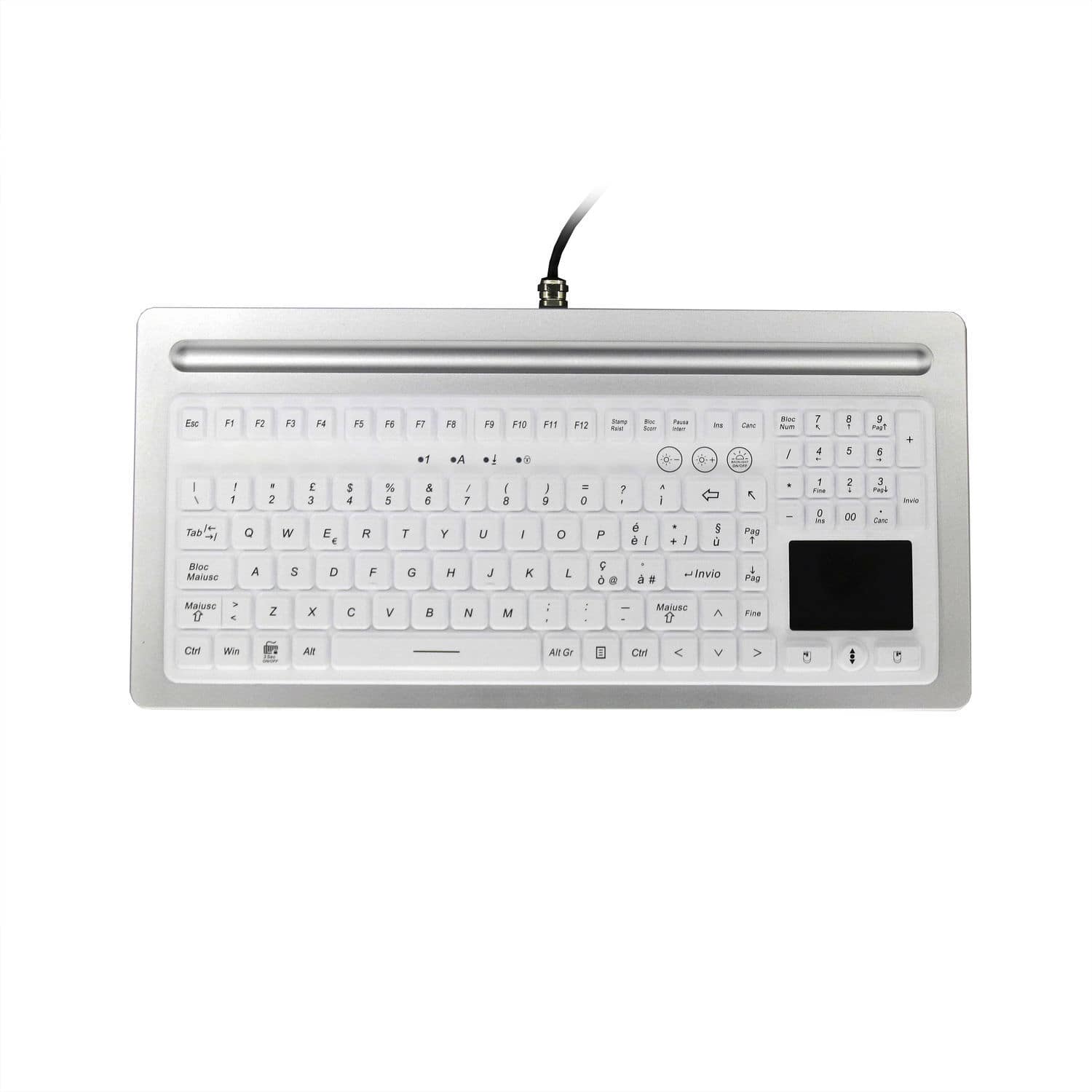 Medical keyboard with touchpad - ATM-ORDK10 - Shezhen AITmon Technology ...