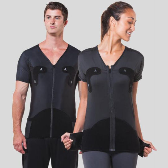 Postural support compression suit - S3® - AlignMed® - unisex / XXS