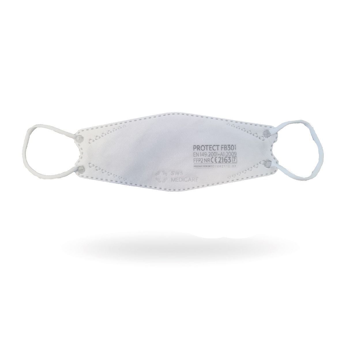 FFP2 respirator mask - SWS-Medicare - polypropylene / valveless / adult